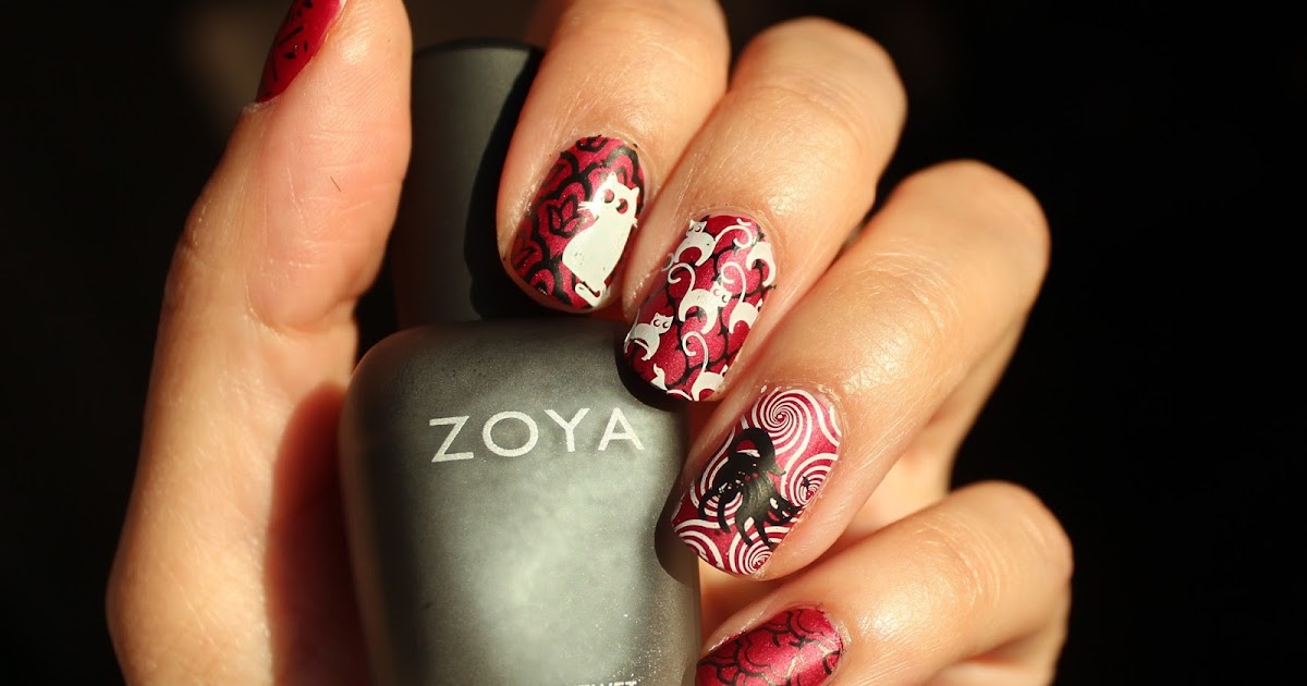 Nail Art │ Friday 13th. Superstion brings bad luck [26GNAI] / Polished ...