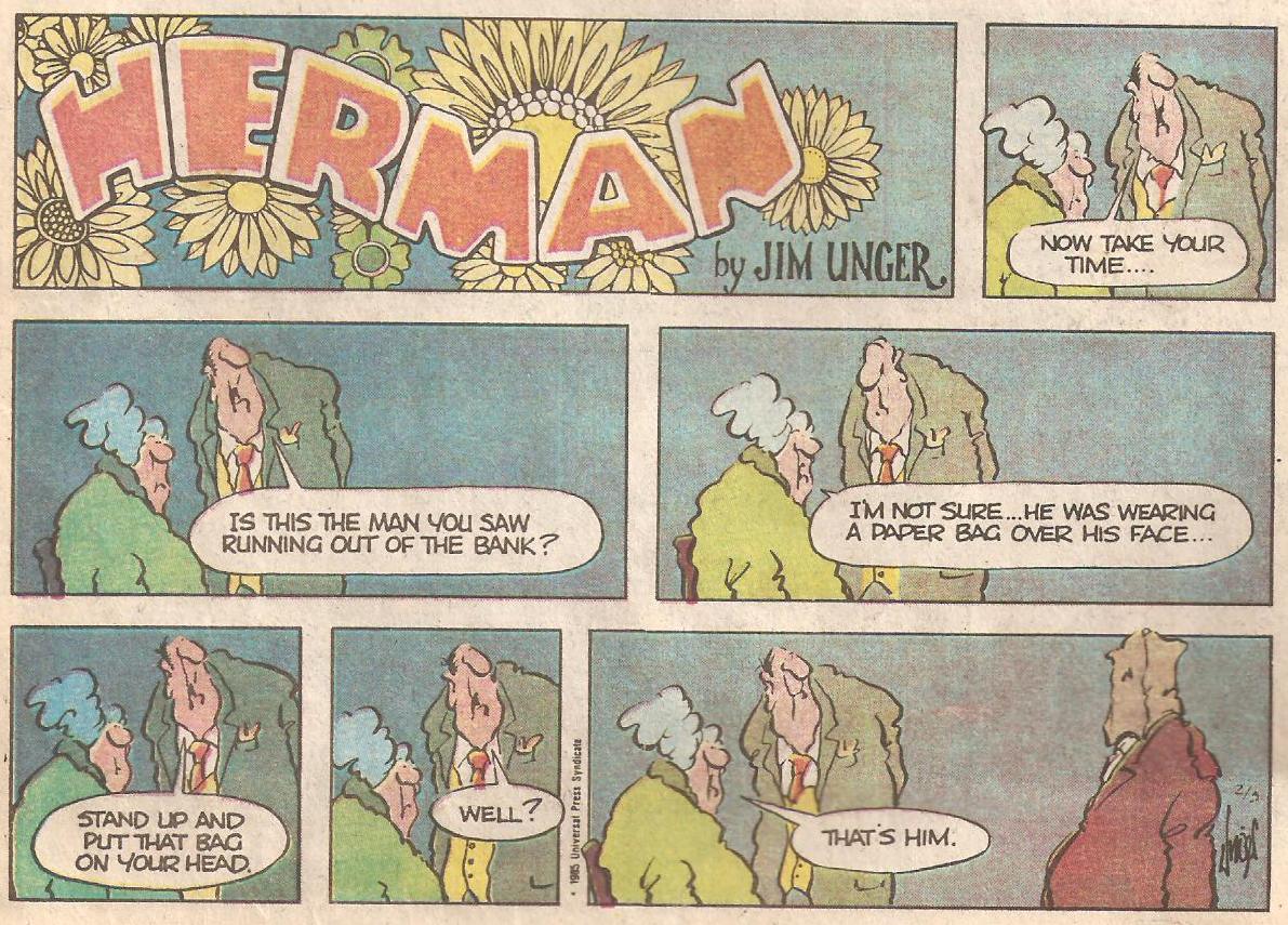 Sunday Comics Debt: Herman Movie Summaries