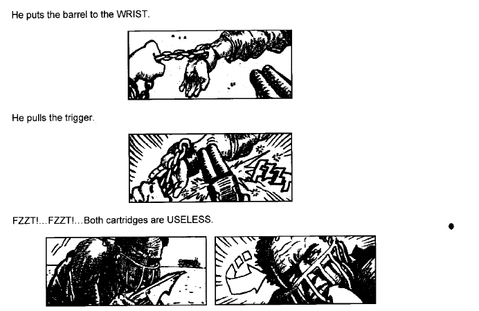 SERIZ: FURY ROAD - STORYBOARD 2002