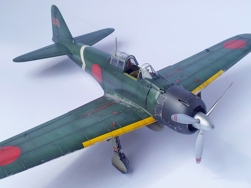 Aviation of Japan 日本の航空史: Alvaro César's 1/48th A6M3 Model 22
