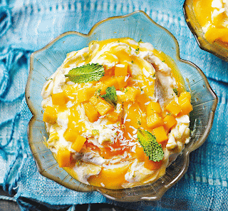 Easy Food Recipes and Cooking: Mango, rum and lime syllabub