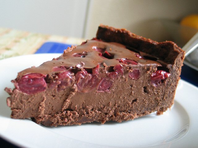 Chocolate Cherry Cheesecake