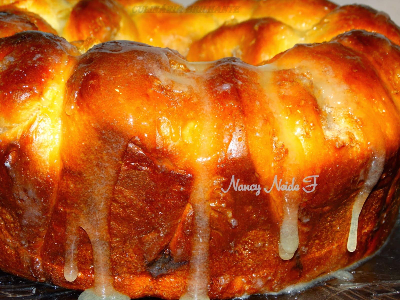 CULINÁRIA BRILHANTE DE NANCY- ESTRELA GUIA NF: Rosca de leite ...