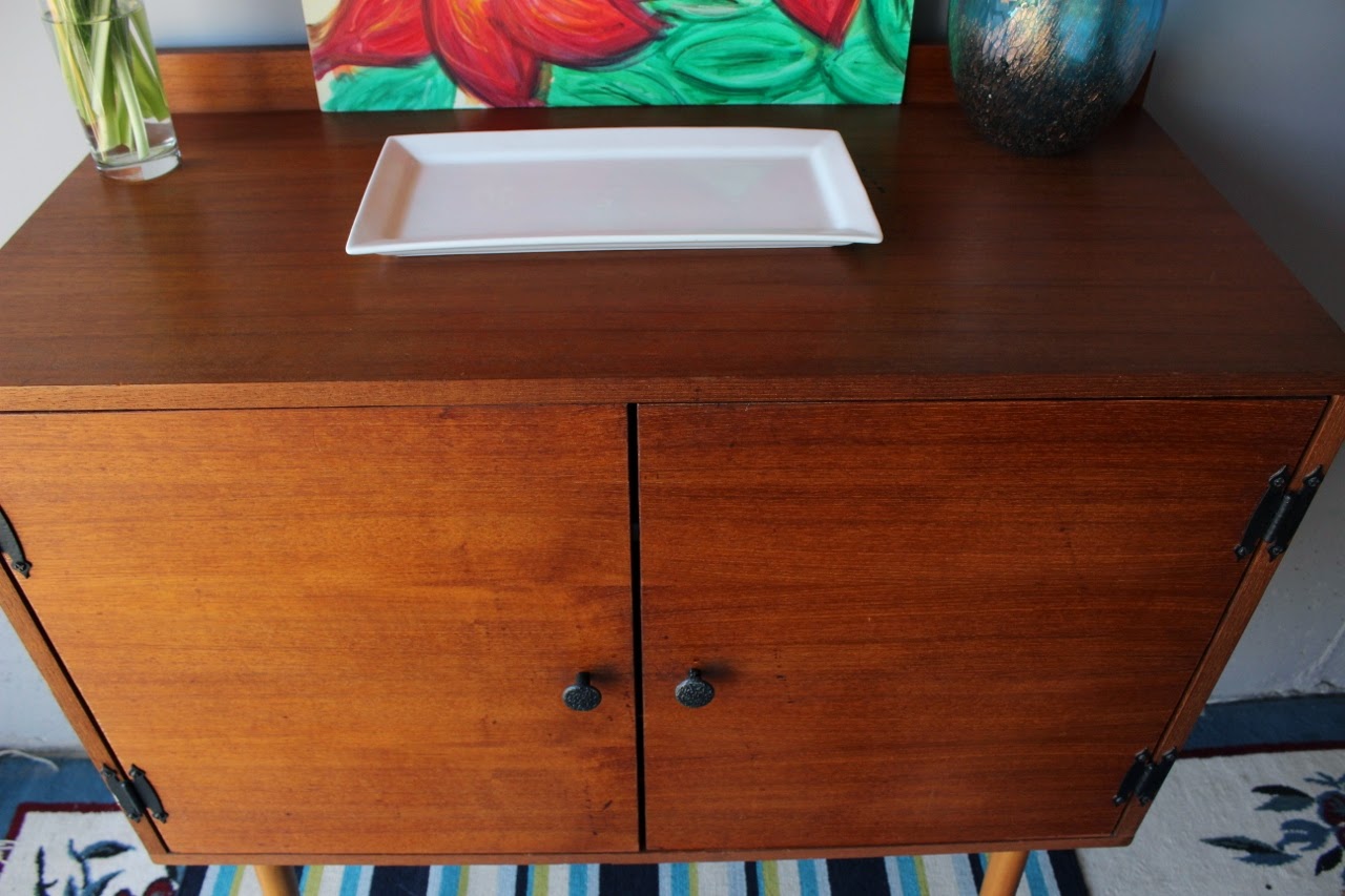 Re-tiqued by Rae Bond: Original Vintage MCM cabinet