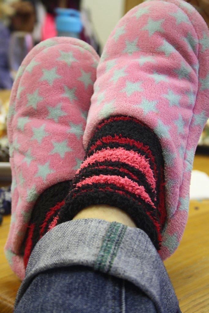 Life@NMMU: Slipping into slippers ... at work