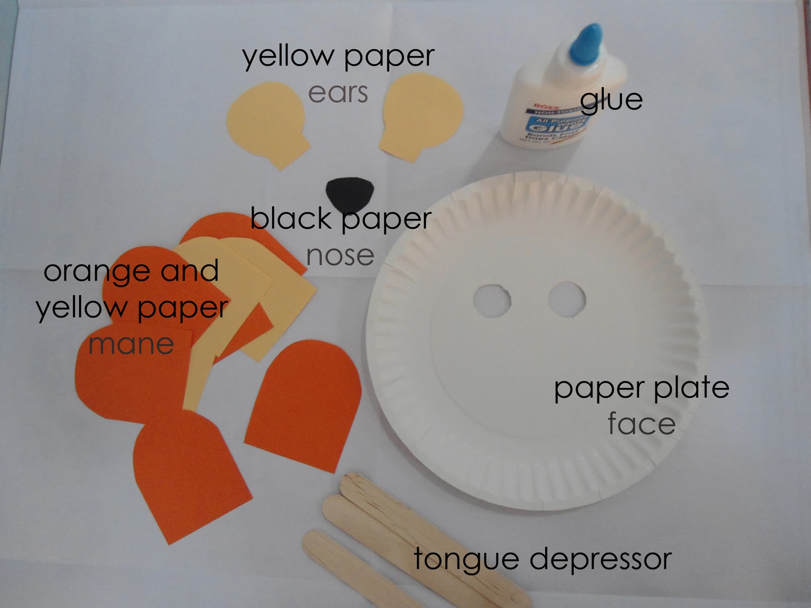 Teacher Weena Paper Plate Lion Mask Teacher Weena Paper Plate Lion Mask