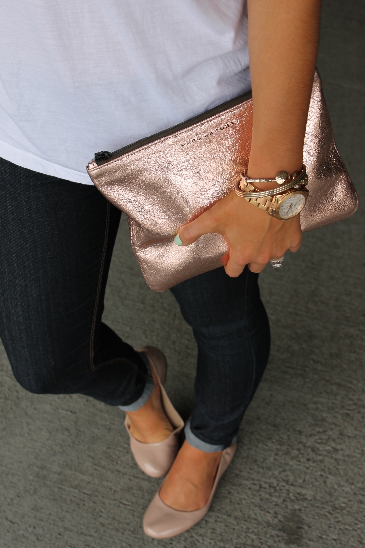 Bedazzles After Dark: How To Wear A White Tee [challenge]