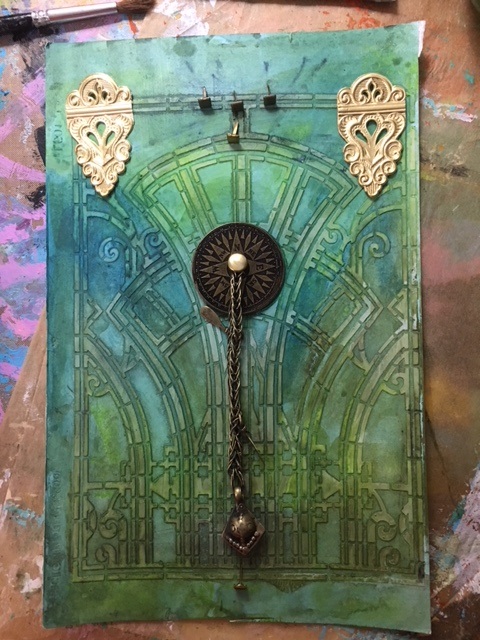 Linda Edkins Wyatt: Steampunk Subway Portal