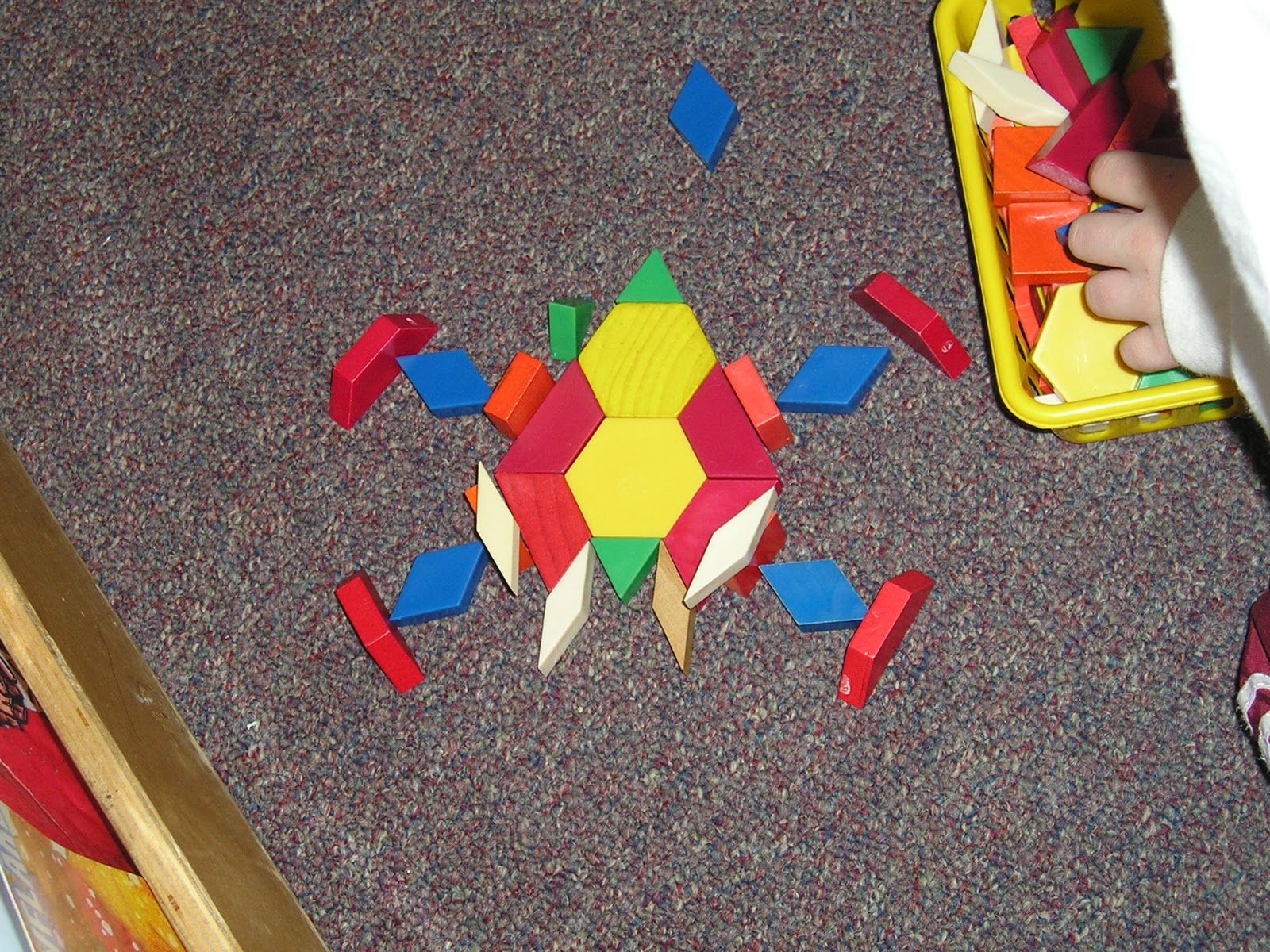 Tales From a K-1 Classroom: Symmetry with Pattern Blocks