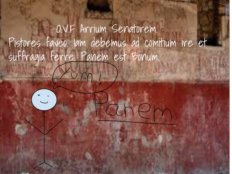 Woods in Latin: Roman Political Graffiti Gets Modernized