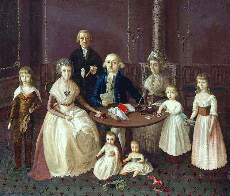 Gods and Foolish Grandeur: Random families, random family portraits