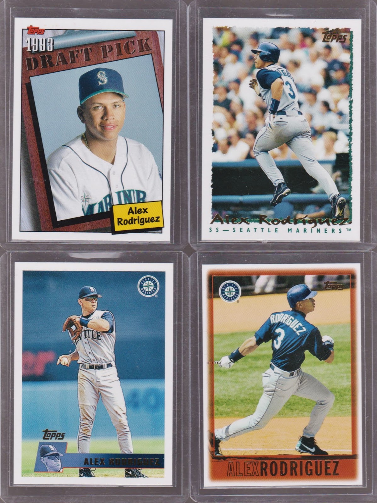 Alex Rodriguez Topps Rookie Card - Famous Person