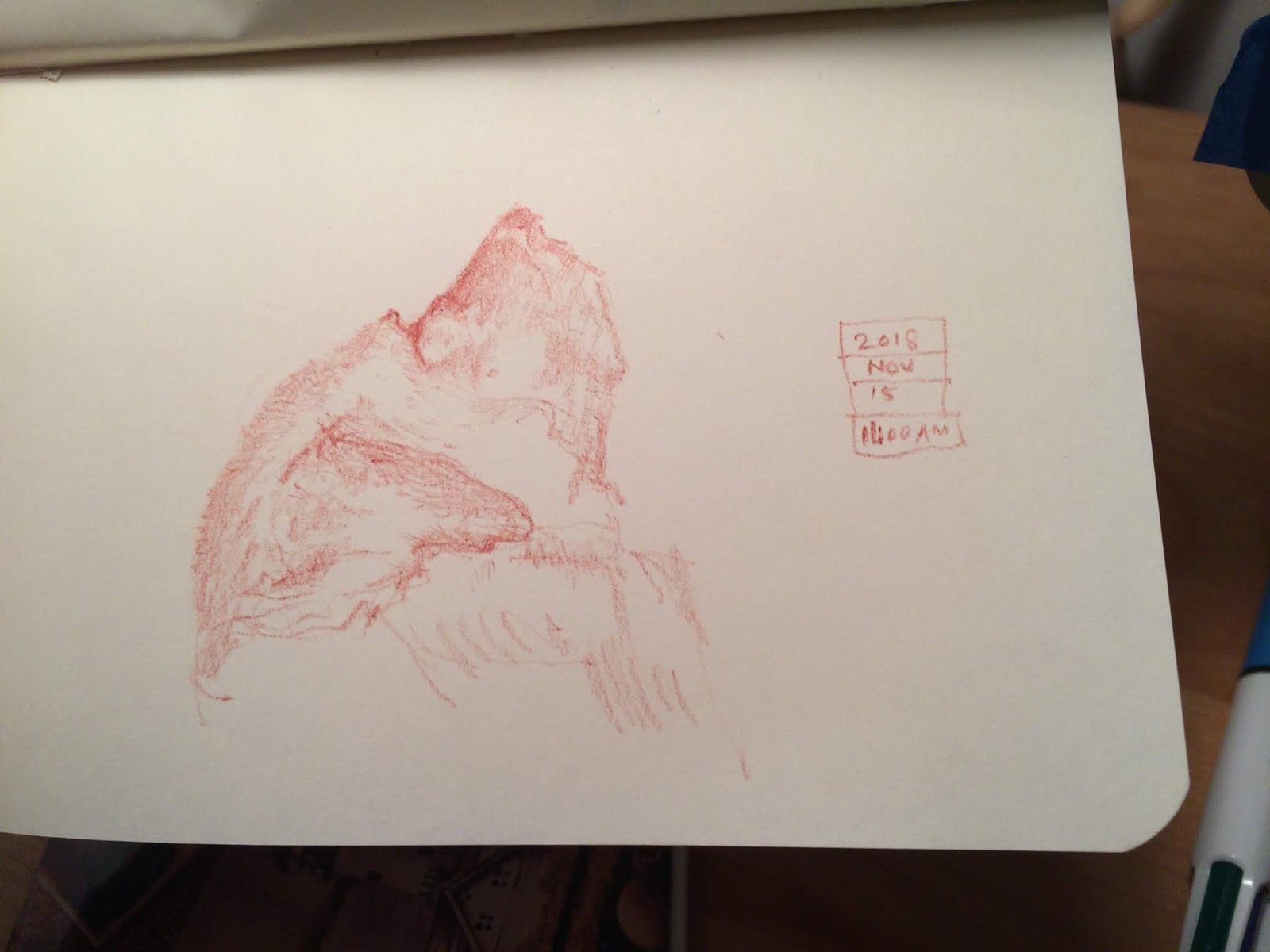 Sketches and Some : Red Chalk
