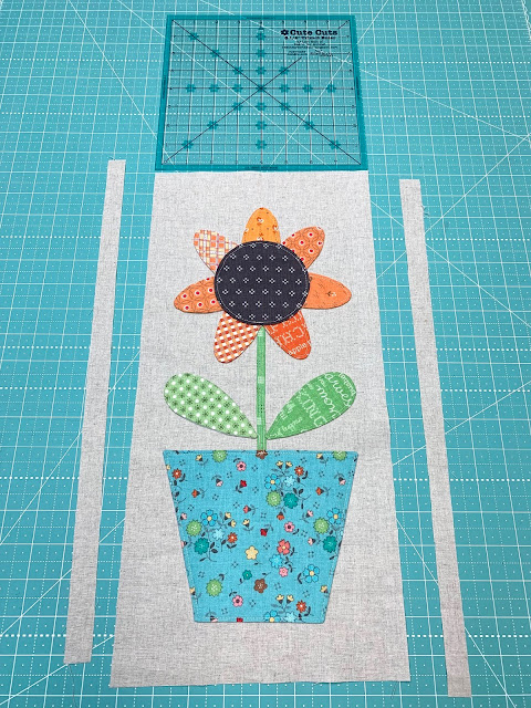 Bee In My Bonnet: Fall Flower Pots Quilt Tutorial!!