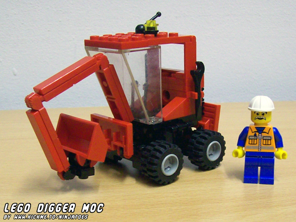 Ninjatoes' Papercraft Weblog: LEGO Digger MOC, 53% OFF