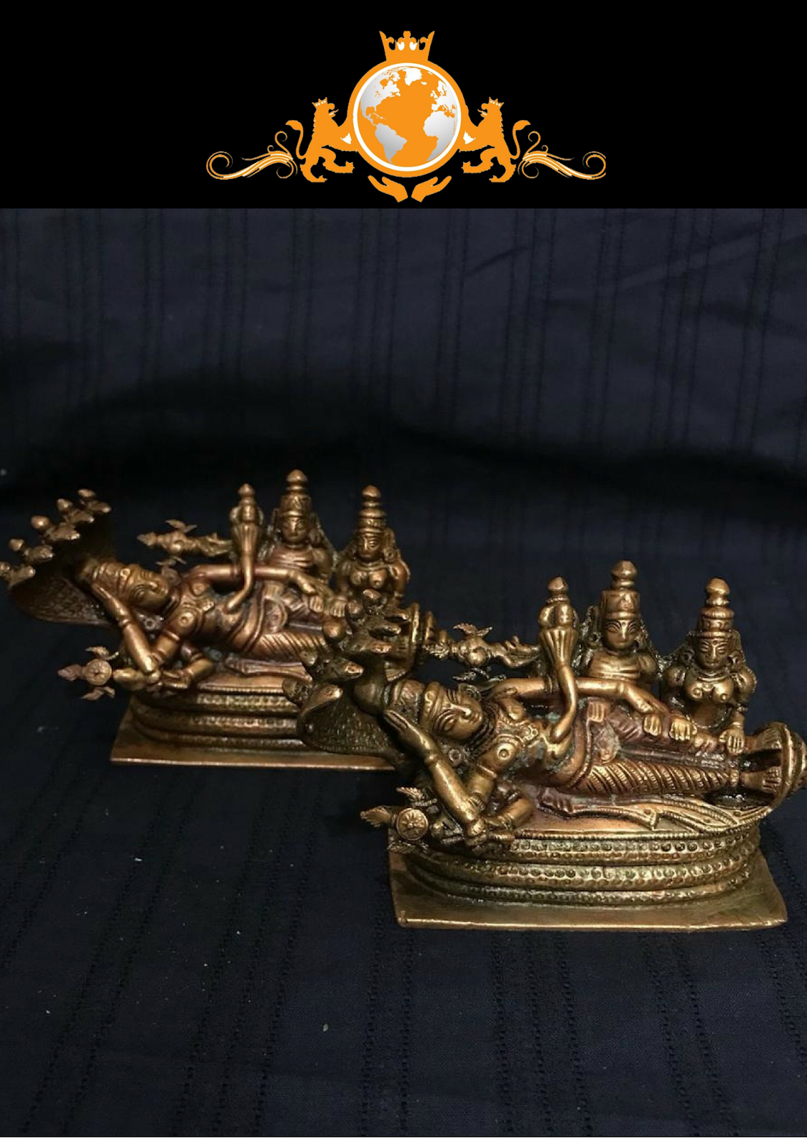 Copper Hindu God Statues- The Antique Replicates