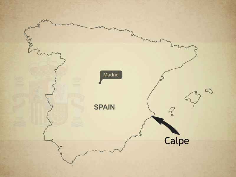 Sandra's Ark: Calpe - A to Z of Places I have Visited