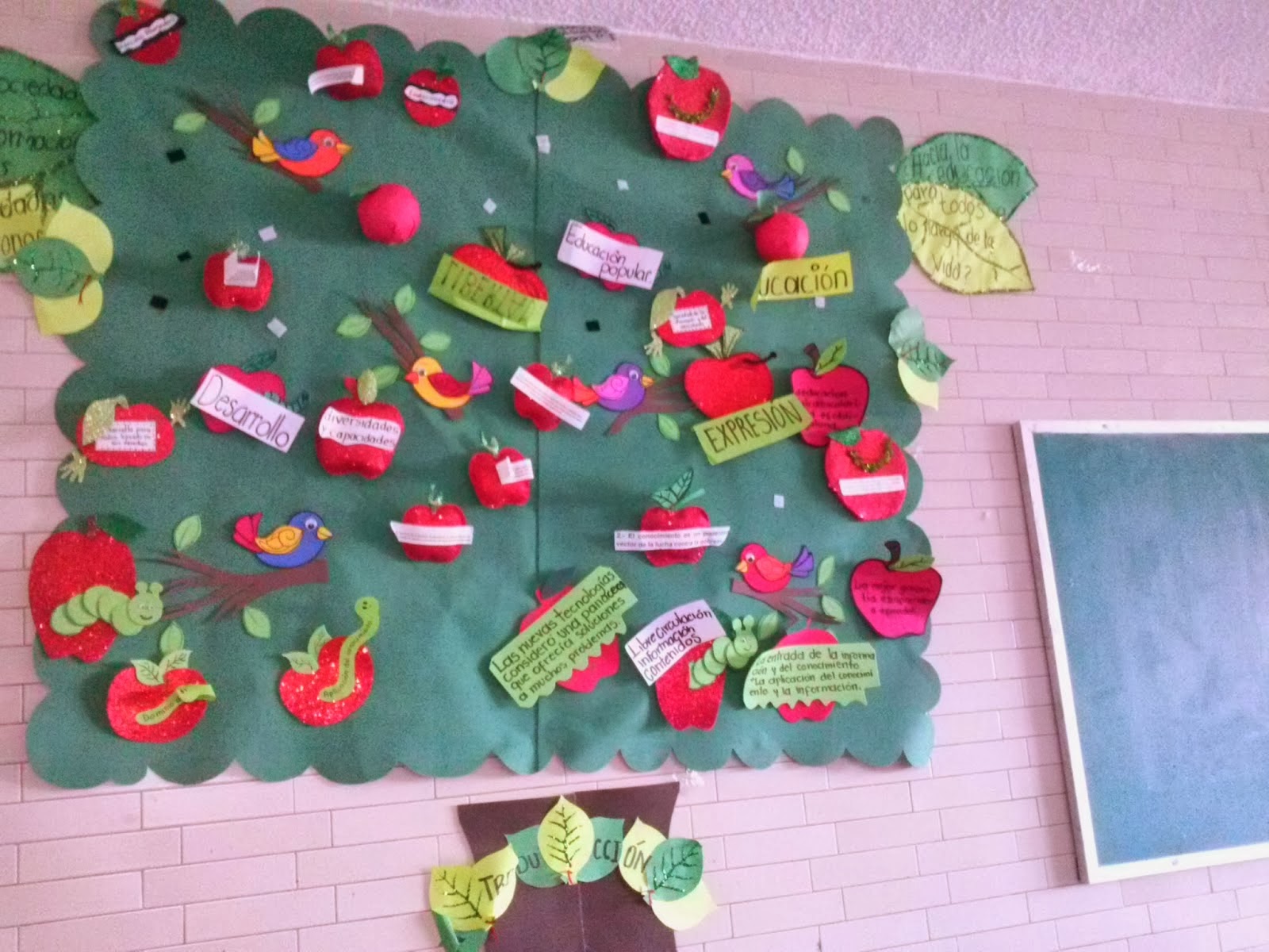 LA ENSEÑANZA DEL ESPAÑOL I: Árbol de manzanas.