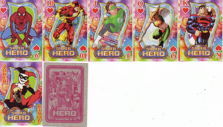 My Paper and Digital Pictures: SUPERHERO - Mini Playing Cards