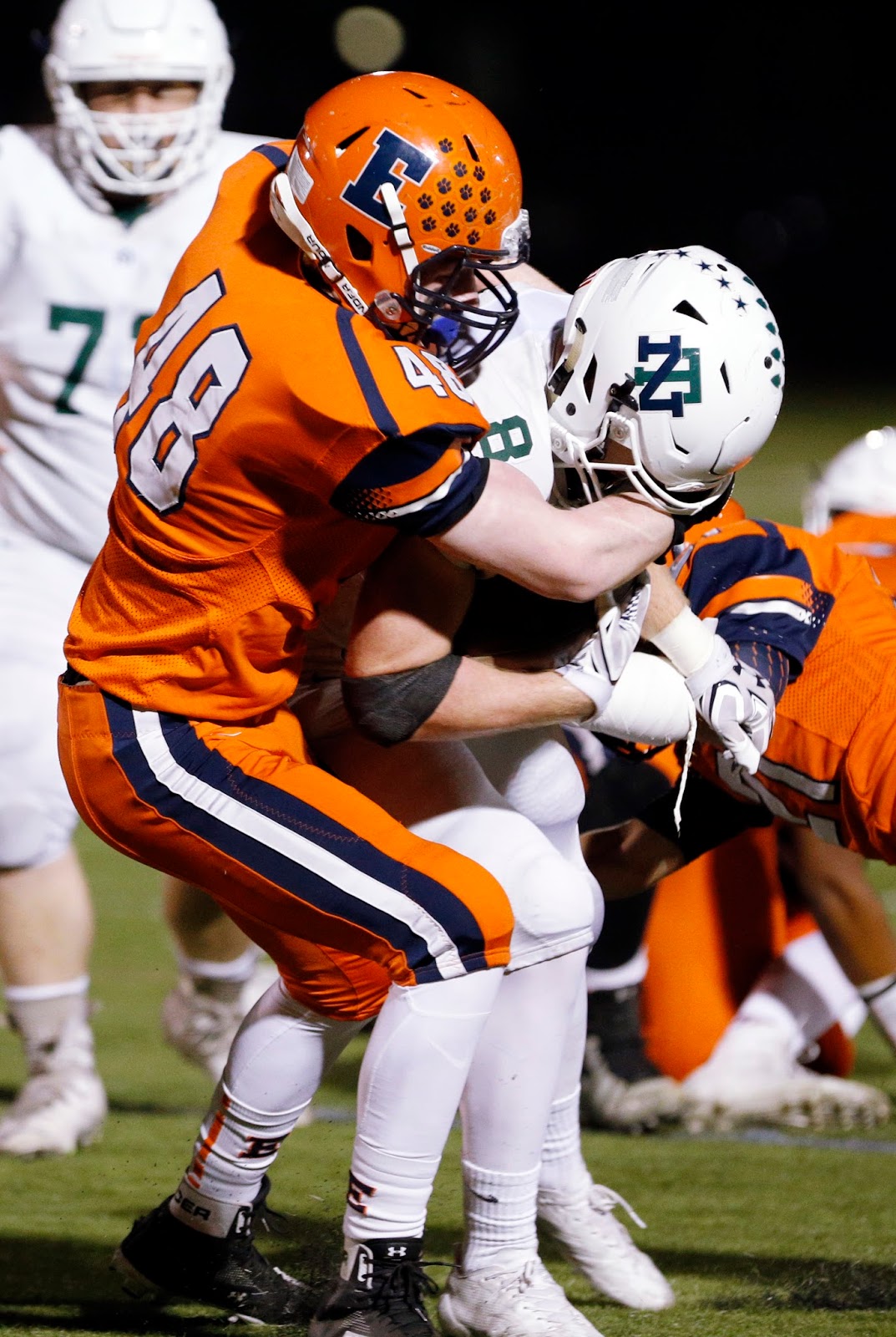 Mark Kodiak Ukena: IHSA Varsity Football: New Trier vs Evanston THS