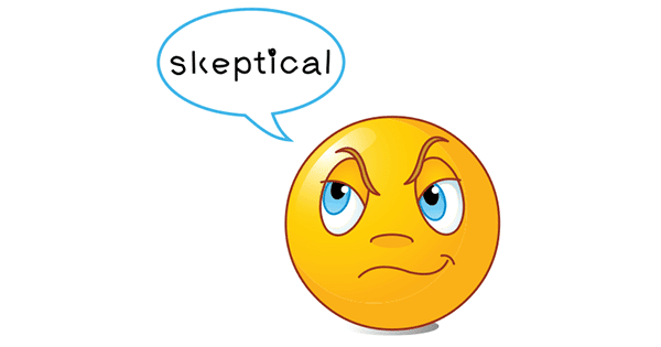 Skeptical Smiley Face | Symbols & Emoticons