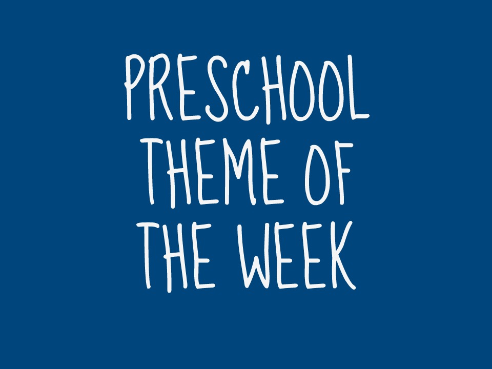One Great Backyard: Get Outside and Play: Preschool Theme of the Week ...