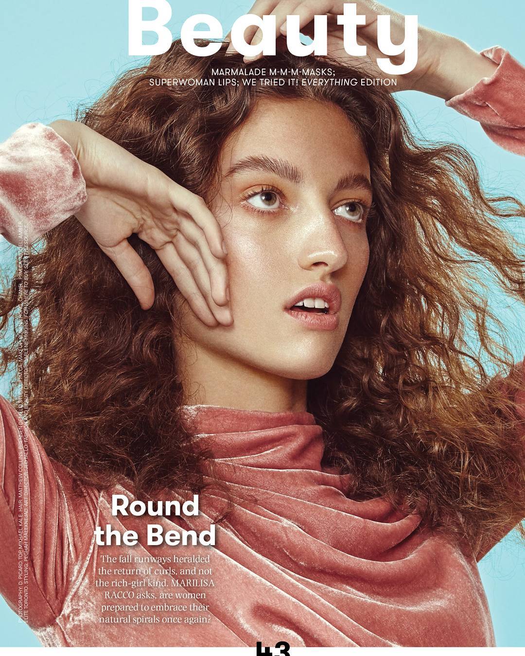 ELITE MODEL MANAGEMENT TORONTO : Amber fronting the beauty section of ...