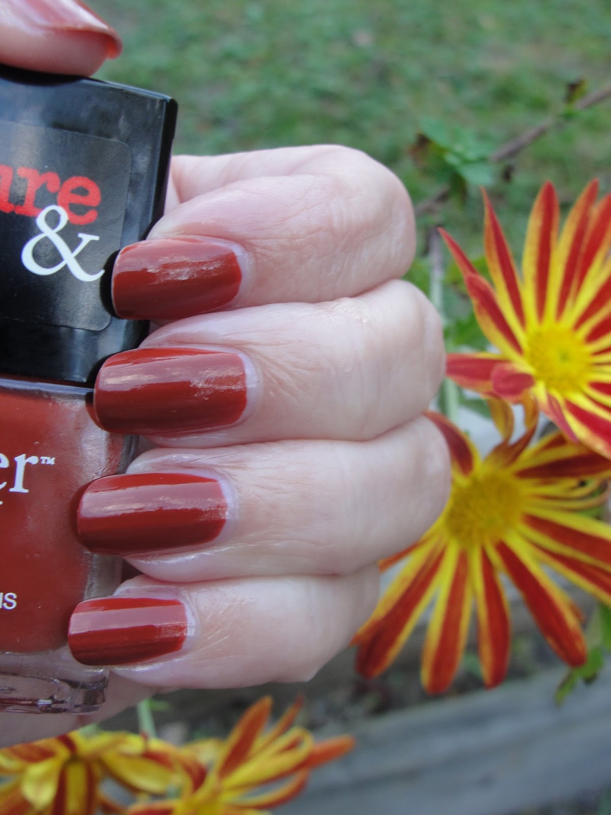 VINTAGE RUST TERRA-COTTA NAILS #FALLNAILS