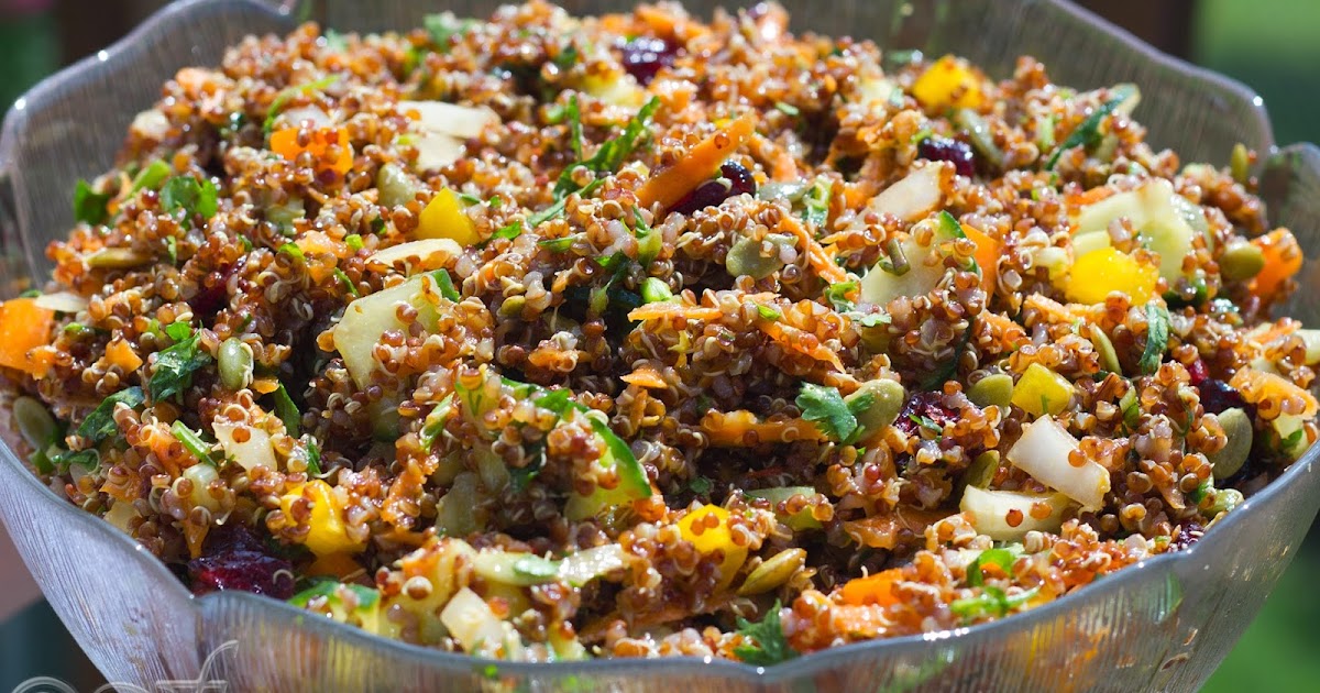 fabulous fridays: Red Quinoa Salad
