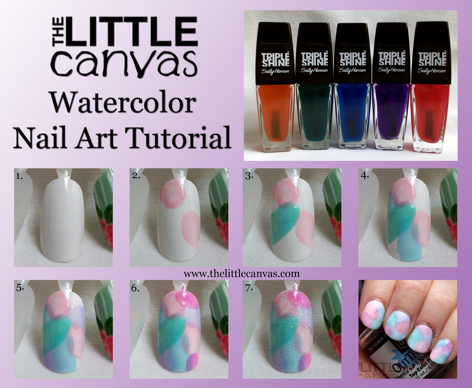 Beach Nail Art Tutorial