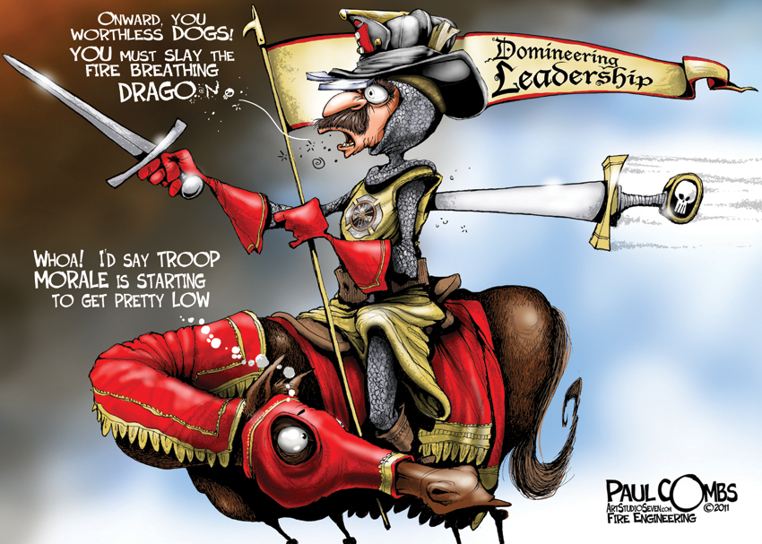 Illustrator Paul Combs: FEBRUARY FIRE ENGINEERING MAGAZINE COMMENTARY