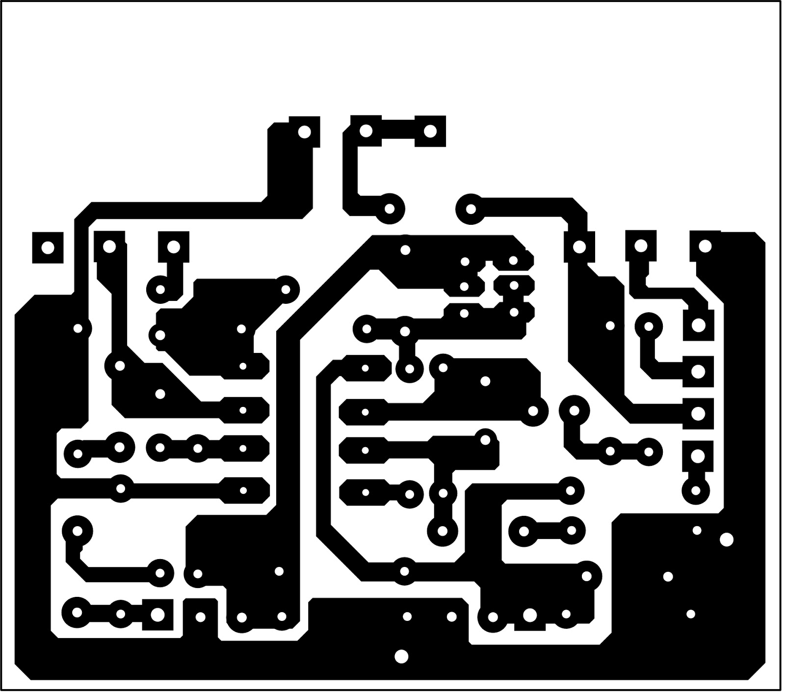 Cara Membuat Gitar Efek Full tone OCD sendiri layout PCB – BLOGKAMARKU