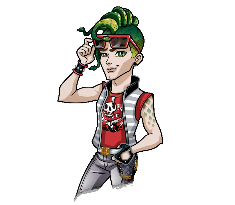 Monster High-Pretty : Artwork de Deuce Gordon Reboot