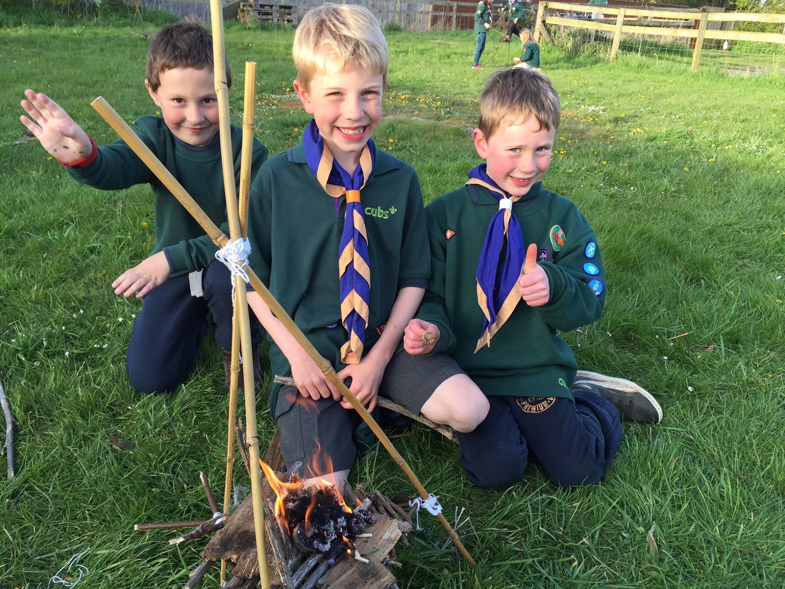 Wilmcote Cub Scouts: Mini Pioneering Challenge