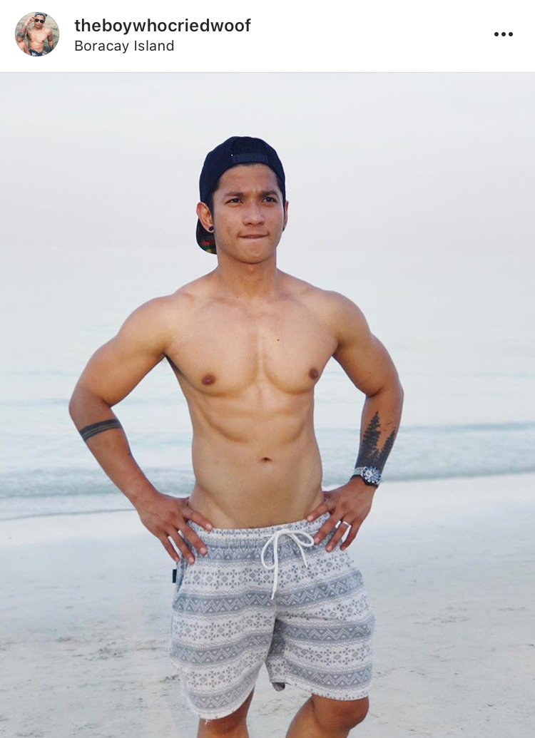 Shirtless Filipino on Instagram: Elbert Alvarez in Boracay 🇵🇭