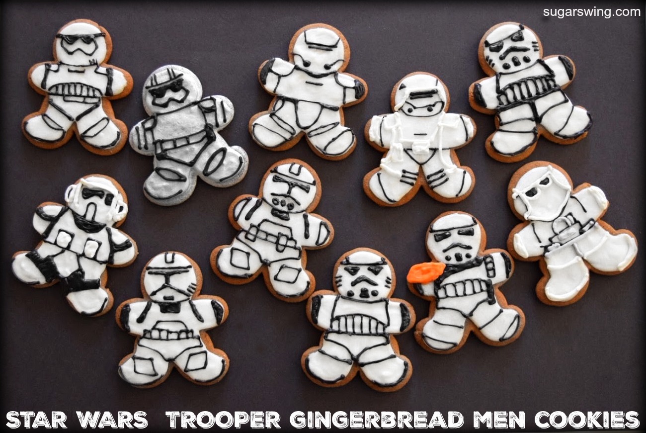 Sugar Swings! Serve Some: Day 10 Star Wars Trooper Gingerbread Men ...
