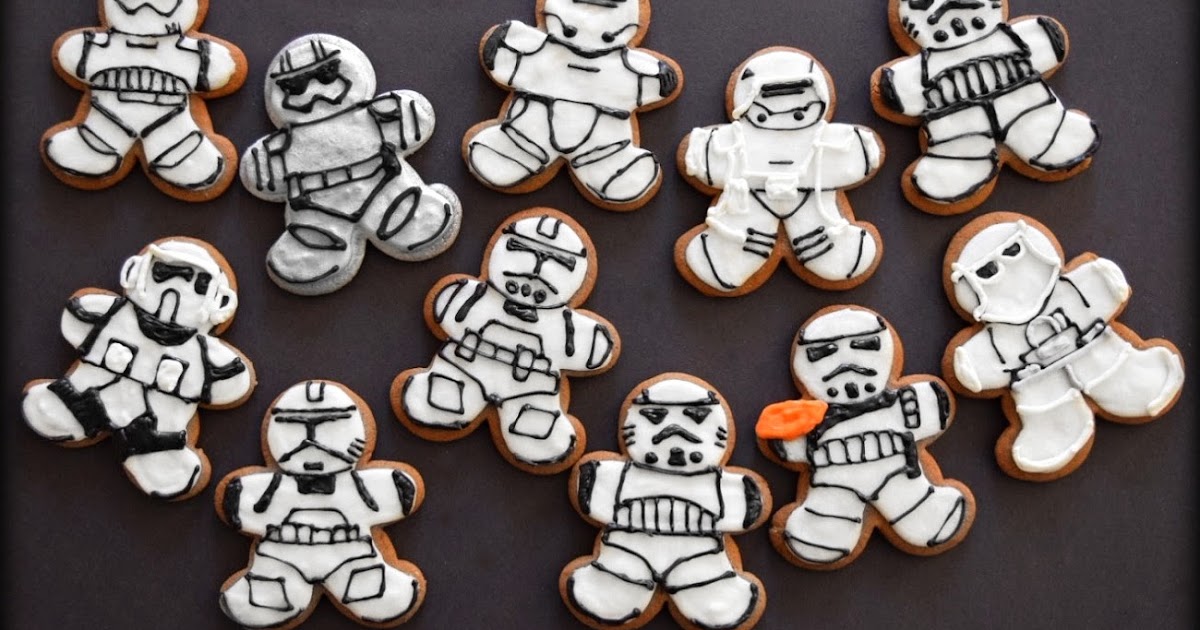 Sugar Swings! Serve Some: Day 10 Star Wars Trooper Gingerbread Men ...
