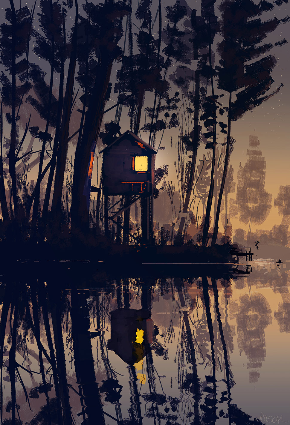 pascal campion: Another weekend cabin