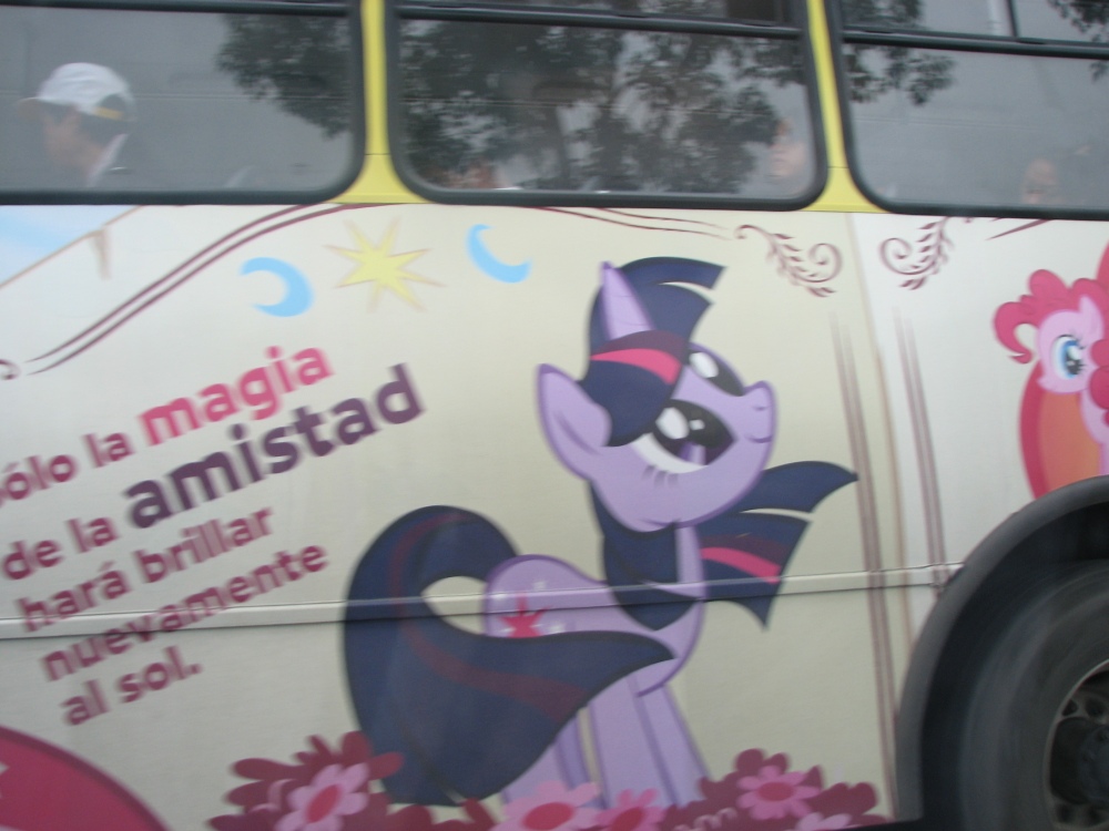 Equestria Daily - MLP Stuff!: Pony Buses in Mexico