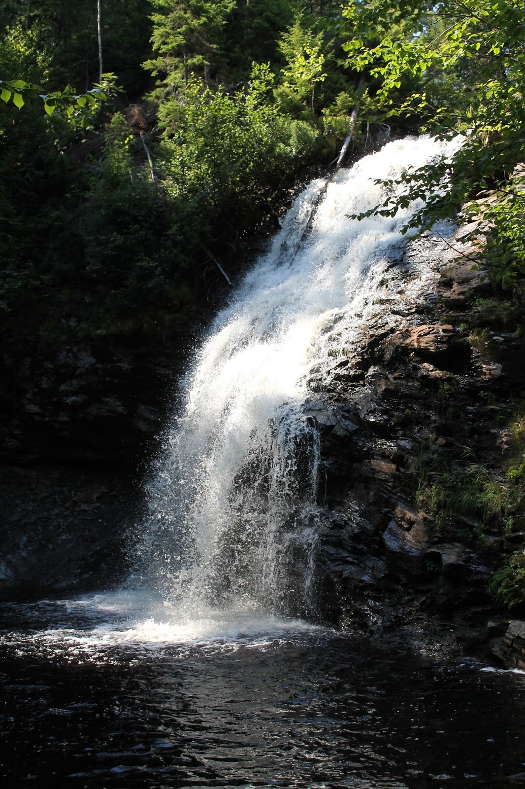 Explore Miramichi With Me: Things to Do: Little Sheephouse Falls