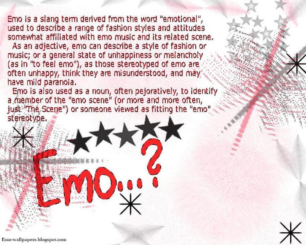 What is Emo | Emo Wallpapers of Emo Boys and Girls