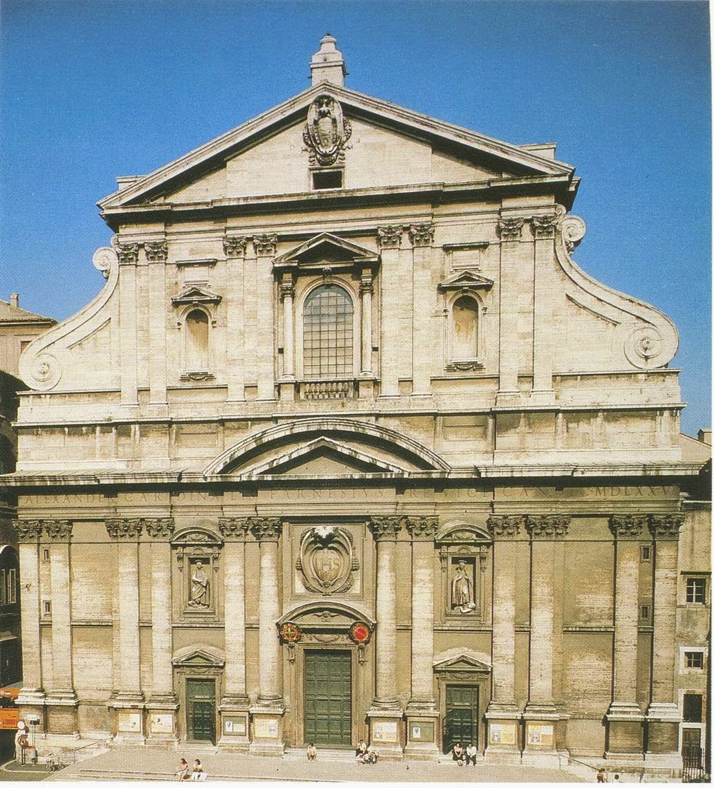 HISTORIA DEL ARTE : temas, imágenes y comentario: ** VIGNOLA. Il Gesú ...