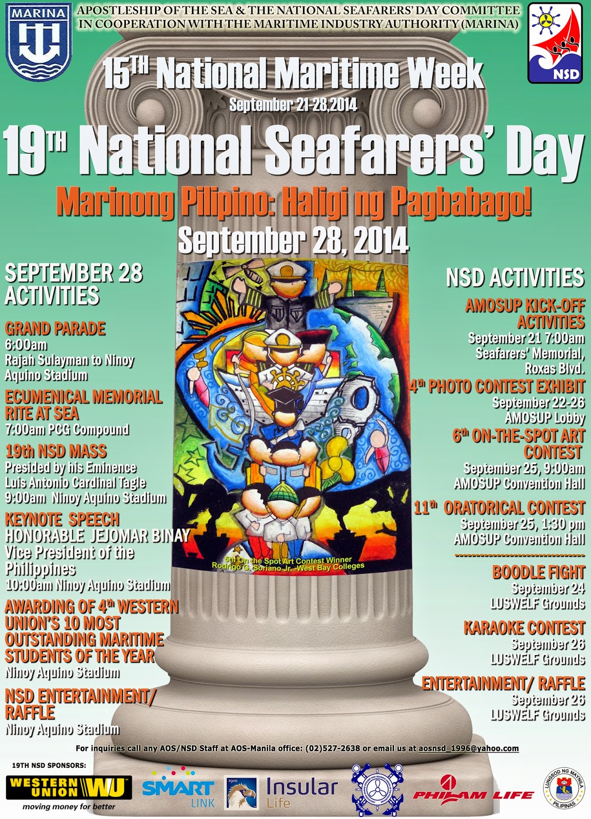 PINOY SEAFARER: The 19th National Seafarer’s Day (NSD)