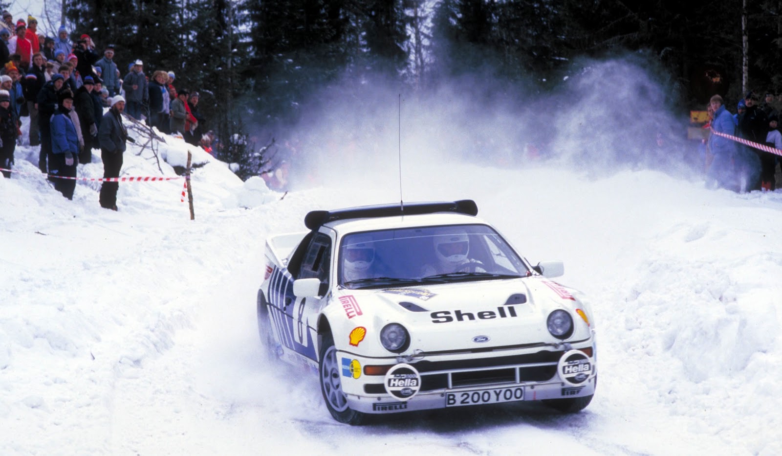 Irish Car+Travel Magazine: Ford image of the week: RS200 Group B rally car