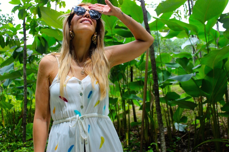 Miss trendy Barcelona: Batik dress