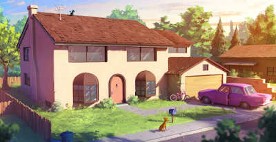 Architectonic Design: 742 EVERGREEN TERRACE SPRINGFIELD. -THE SIMPSONS ...