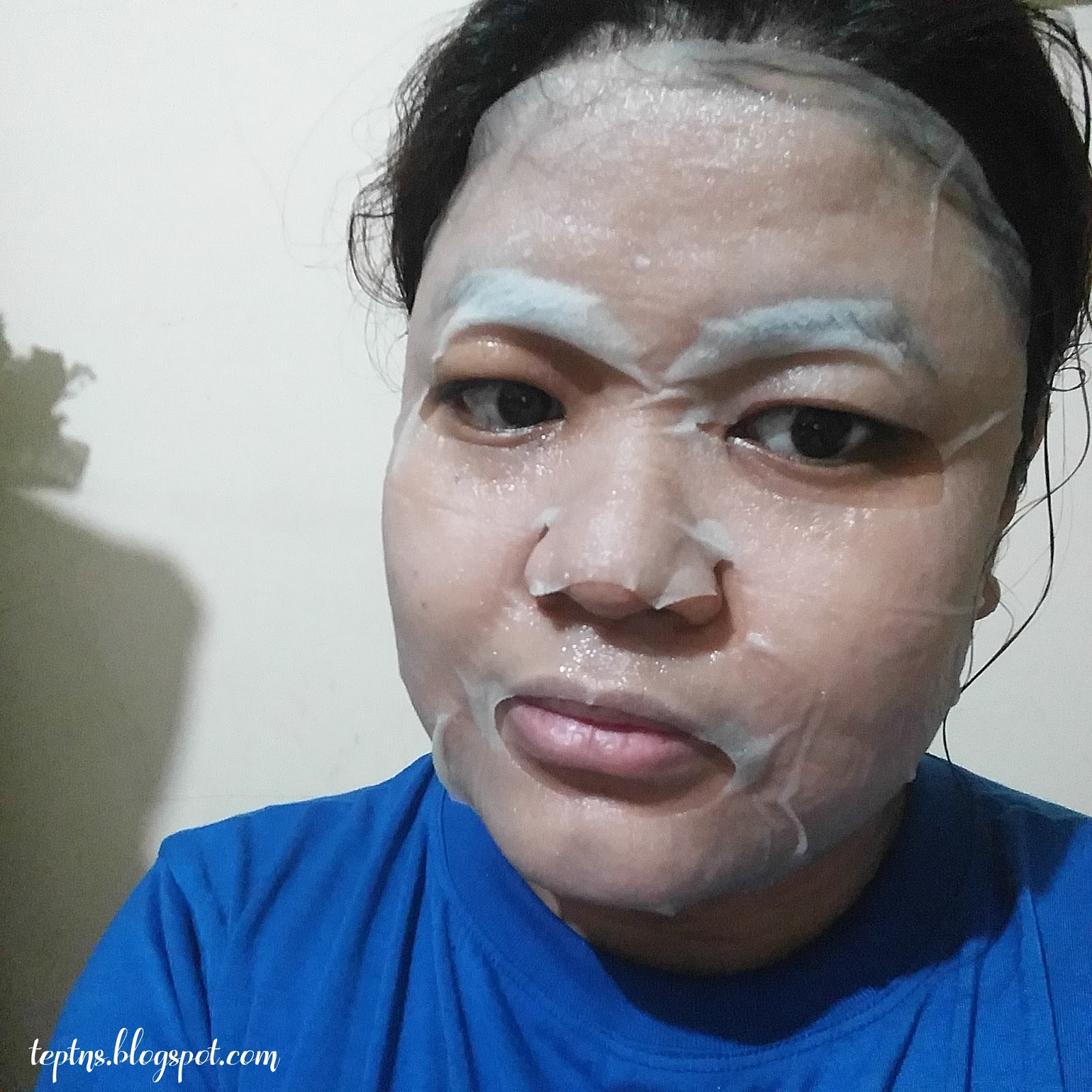 Hiddencos Latte Sheet Mask Review - Tep Tries New Stuff