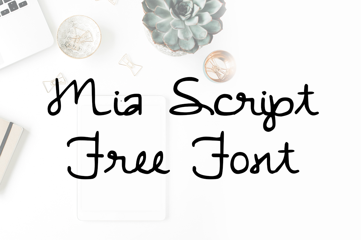 DLOLLEYS HELP: Mia Script Free Font