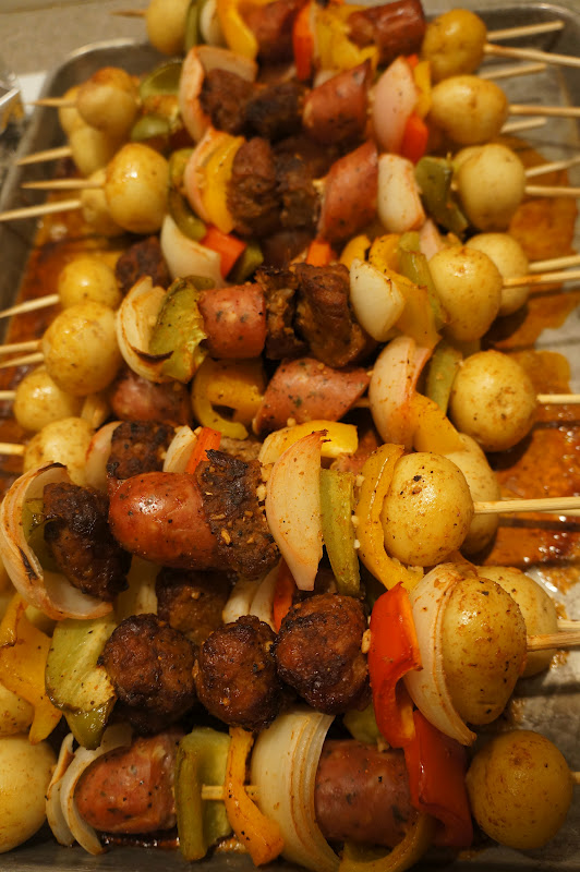 Pine Creek Style: Baked or BBQ Kabobs...