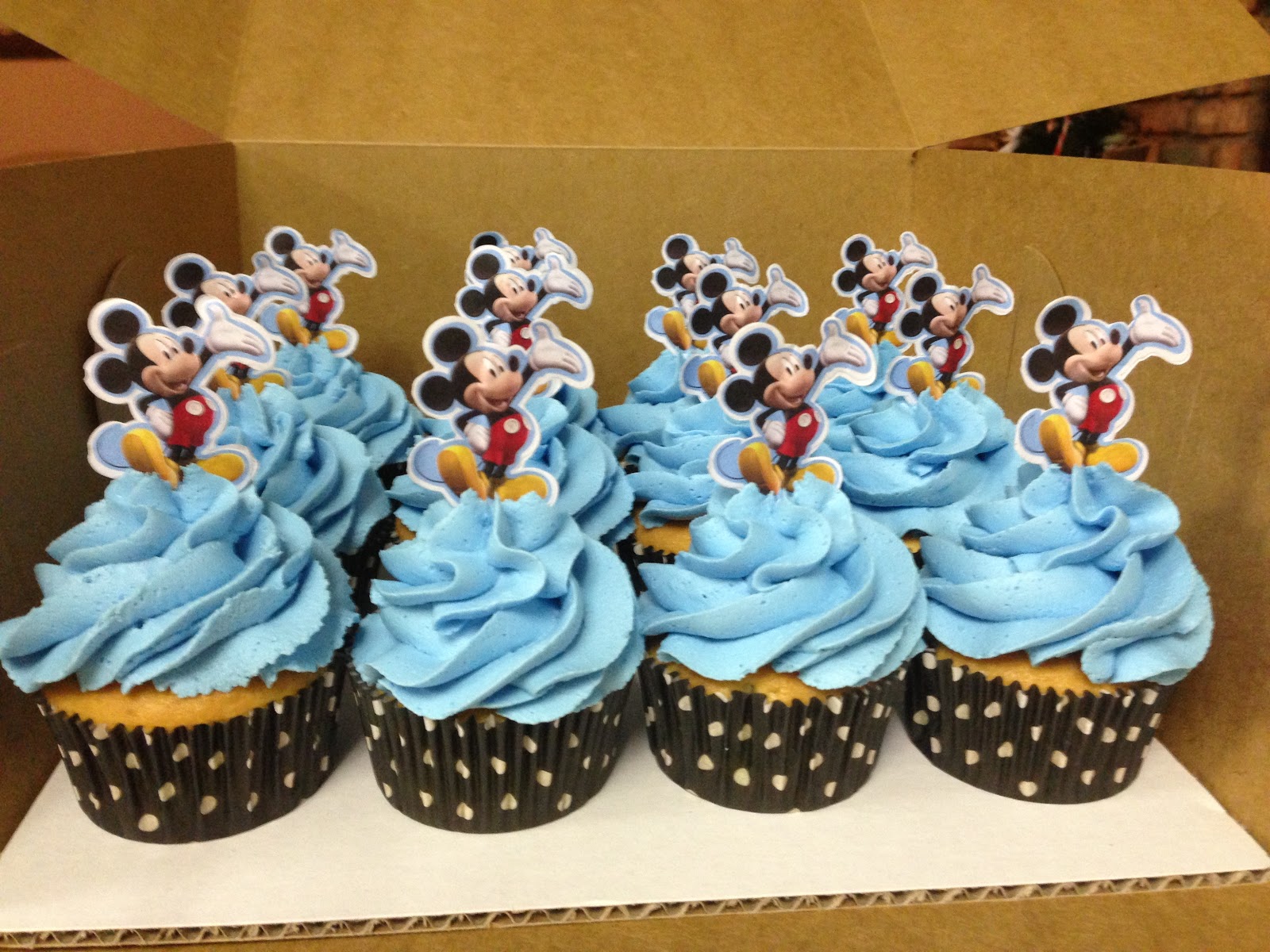 Cupcakes de Mickey Mouse - Imagui